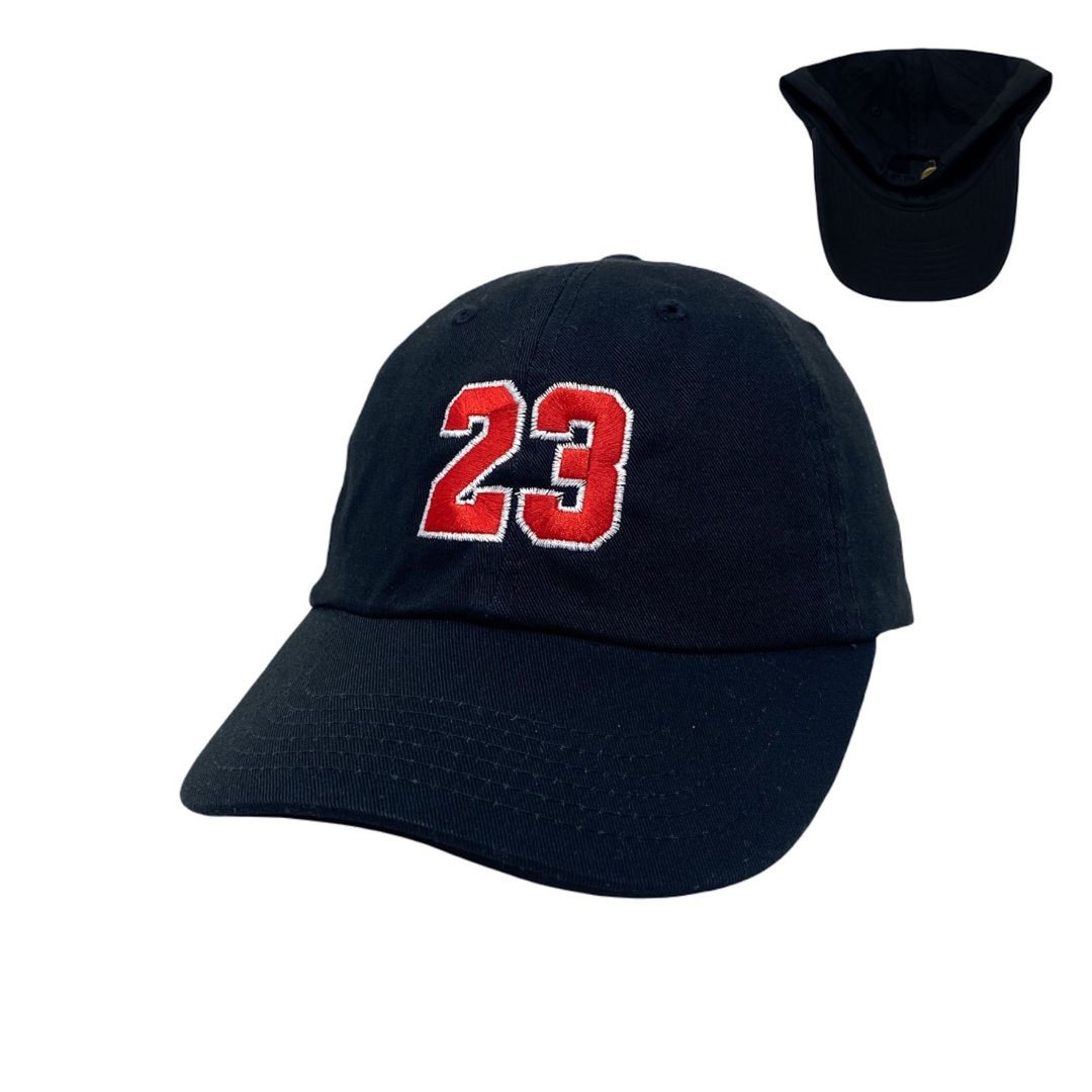 23 Red Dad Hat - Etsy