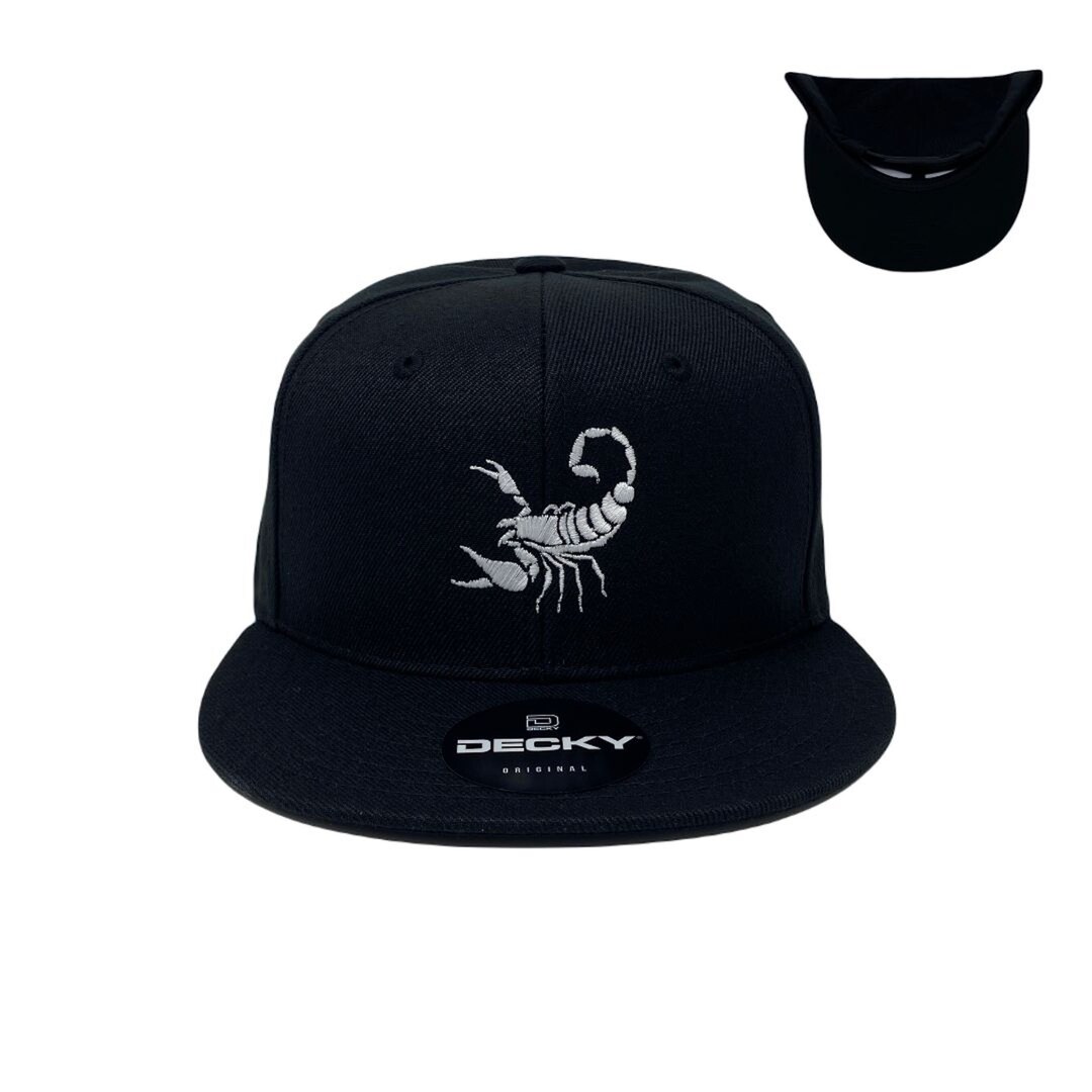 Scorpio Season Snapback Hat All Black - Etsy