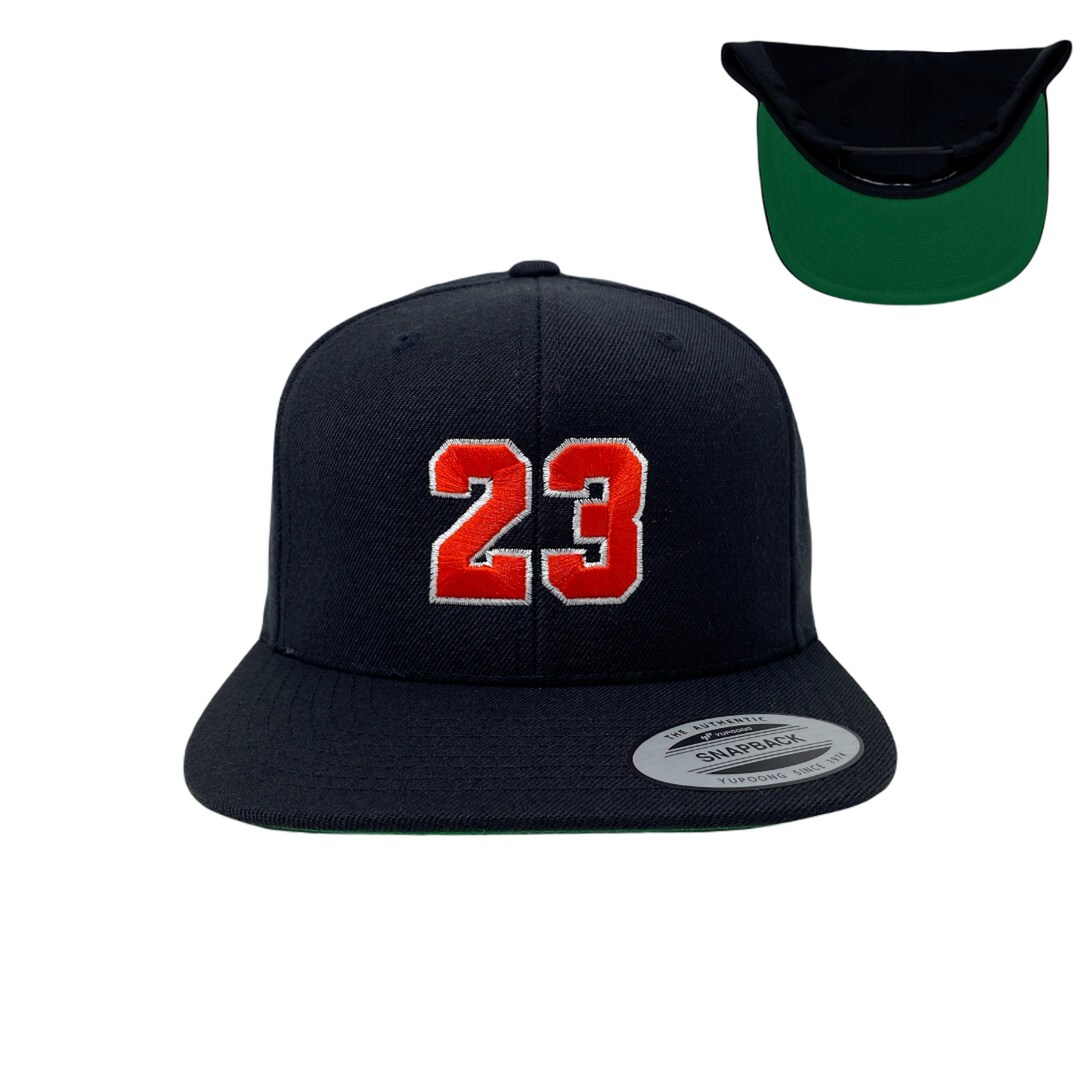 23 Red Snapback Hat - Etsy