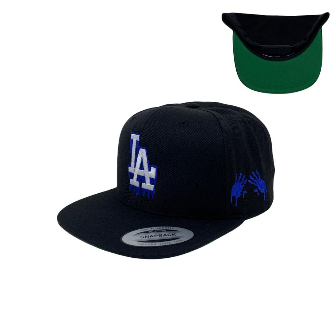 Los Angeles LA Drip Bloody Hands Halloween Snapback Hat - Etsy