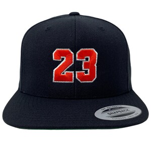 23 Red Snapback Hat - Etsy