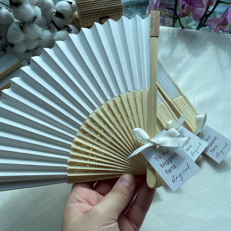 Wedding Fans for Guests - Etsy