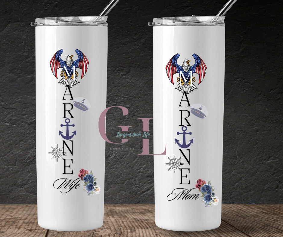 Marine Wife PNG SVG Sublimation Design - Etsy