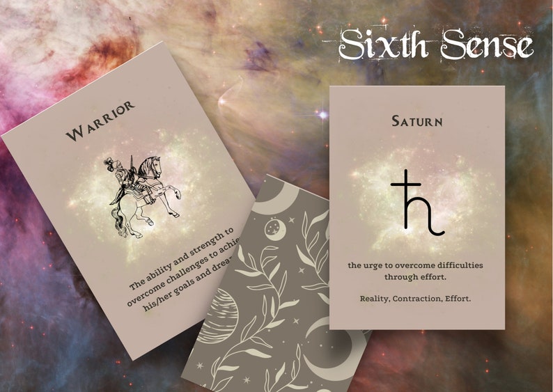 Sixth Sense Oracle Deck Hidden Talents and ESP Psychic Abilities ...