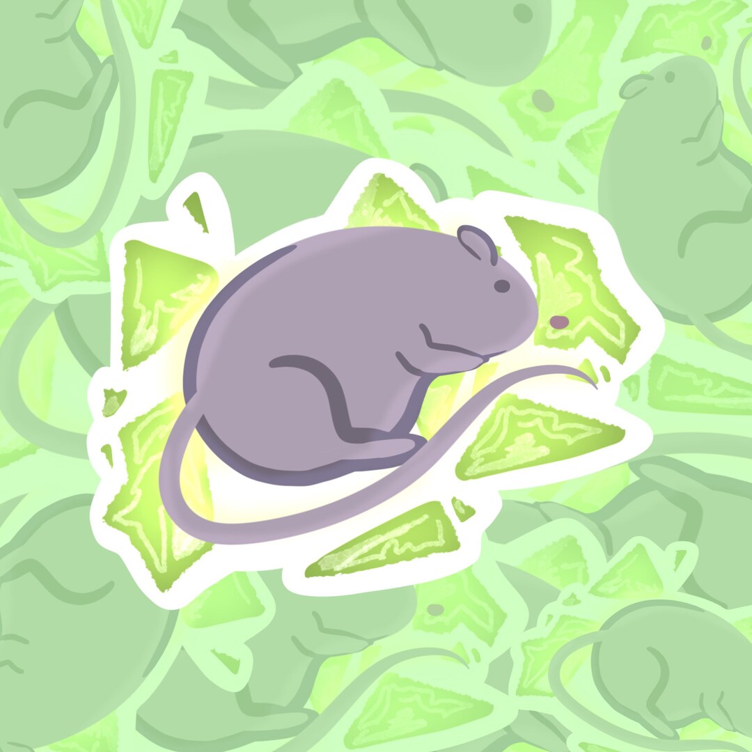 Bruno ENCANTO Inspired Rat Weatherproof Sticker