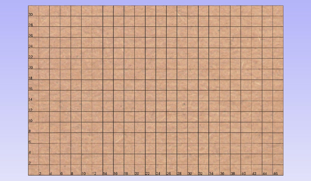 Ultimate Onefinity Jouneyman and Woodworker Spoil Board With Gridlines ...