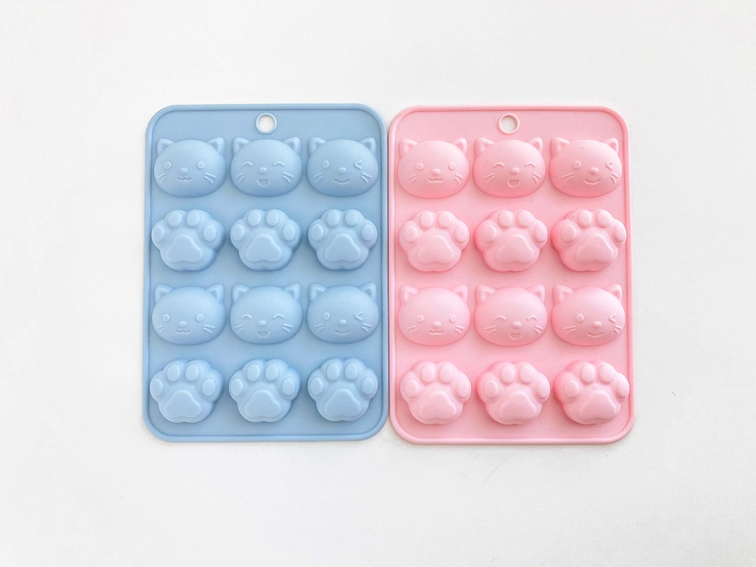 Cat Baking Silicone Mold | Donut Mold Tray | 12 Cavity Cat Mold ...