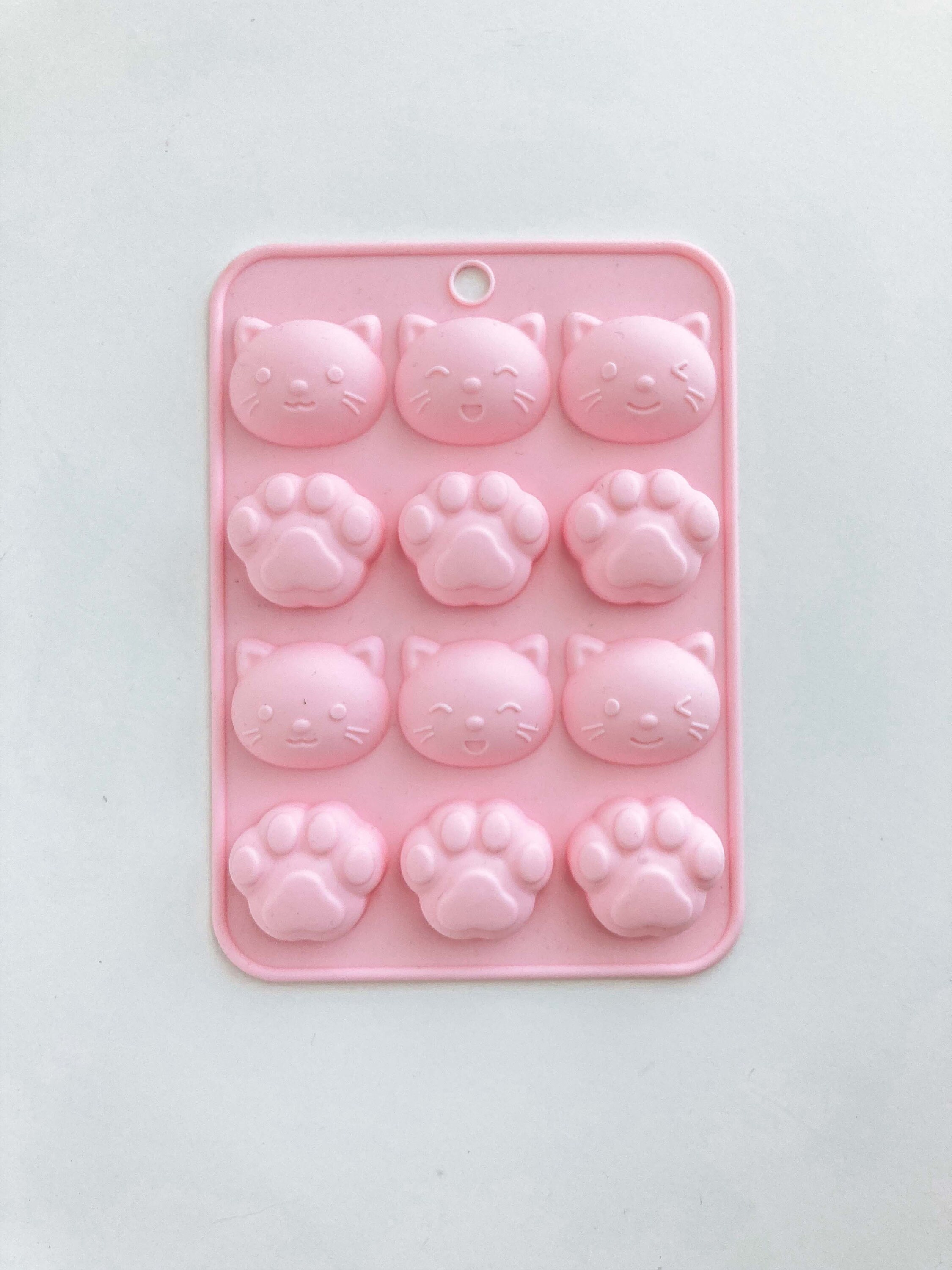 Cat Baking Silicone Mold Donut Mold Tray 12 Cavity Cat - Etsy