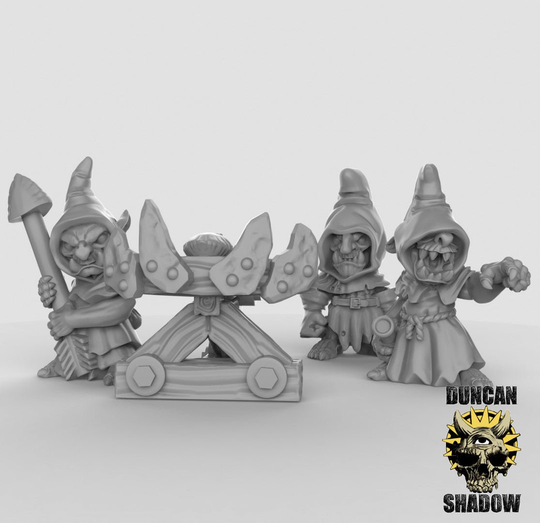 Goblin Bolt Thrower Duncan Shadow Compatible With Dungeons - Etsy