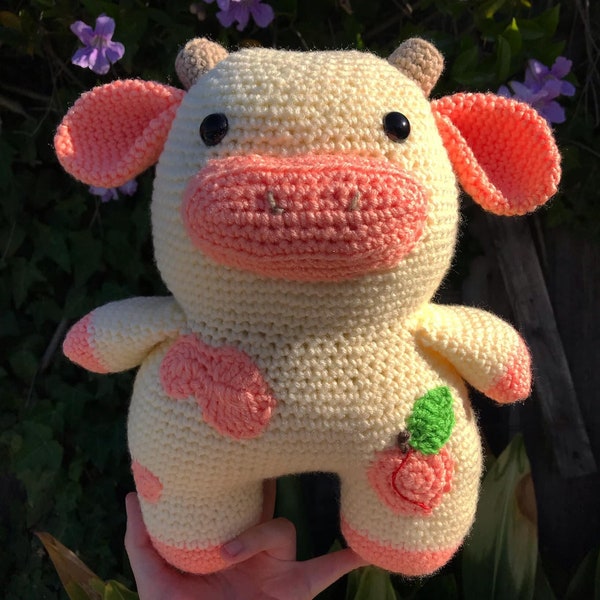 Crochet Cow Fruit Pattern - Etsy