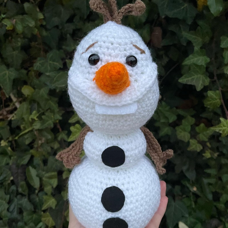 Crochet Olaf - Etsy