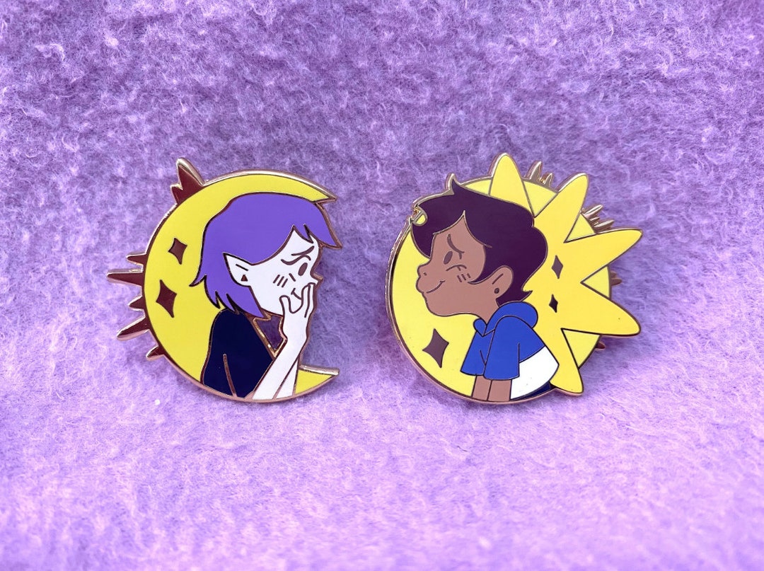 Luz Noceda & Amity Blight Lumity | the Owl House Matching Enamel Pin ...