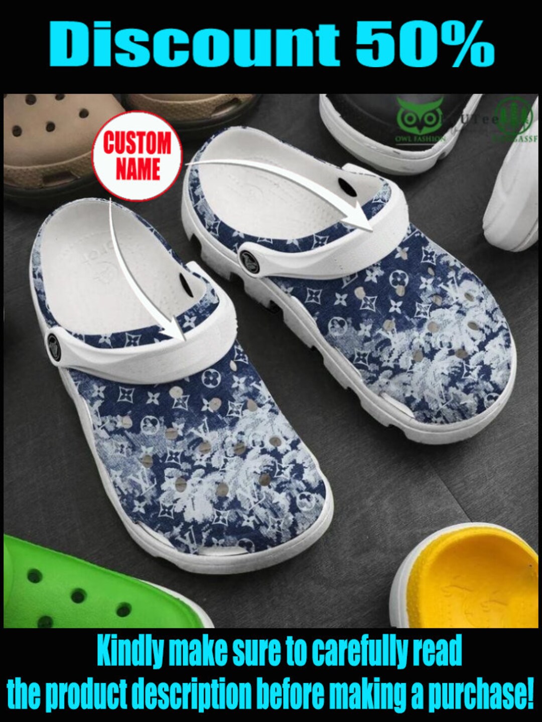 Luxury Crocs Custom, All Fashion Logo Croc for Men & Women, Fashion ...