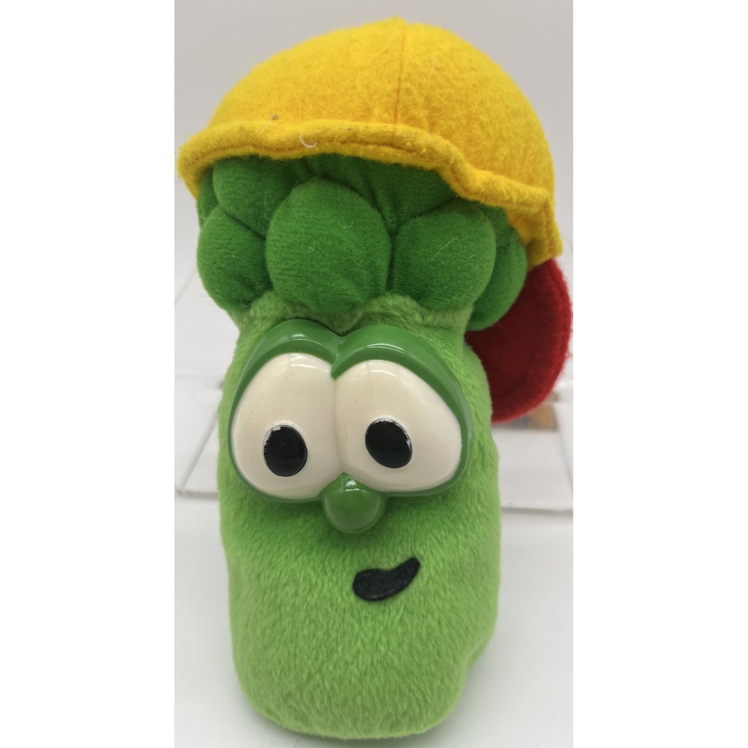 Veggie Tales Junior Jr Asparagus 6 Plush Stuffed Toy Big - Etsy