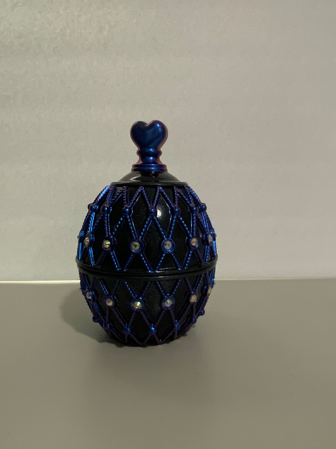 Faberge Inspired Resin Egg Trinket Box Made to Order. - Etsy