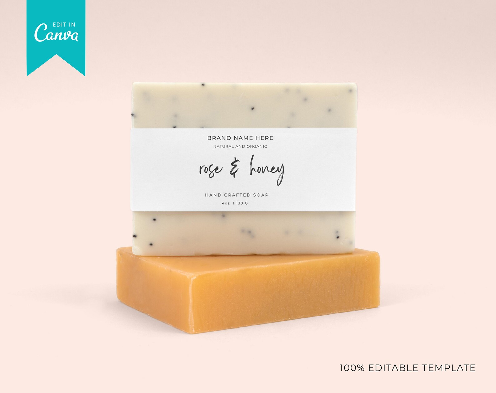 Editable Soap Label Template Custom Wrap Whipped Soap Label - Etsy