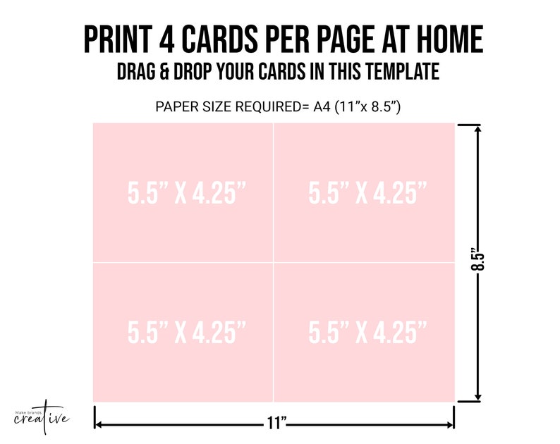 EDITABLE Business Thank You Card Printable Boho Thanks for | Etsy