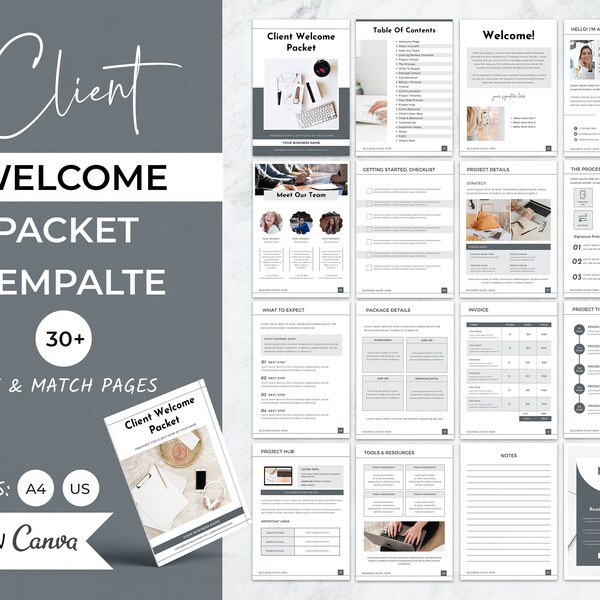 Welcome Packet - Etsy