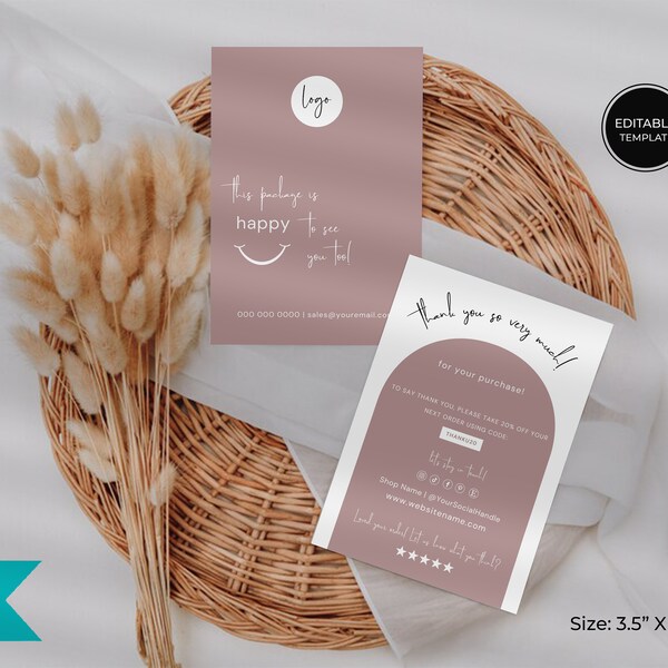 Package Insert - Etsy