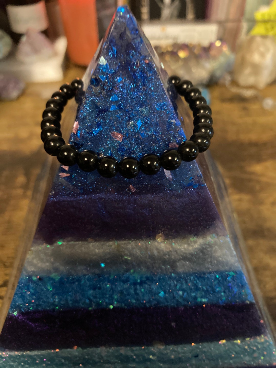 Evil Be Gone 6MM Black Tourmaline Natural Genuine Healing & Protection ...
