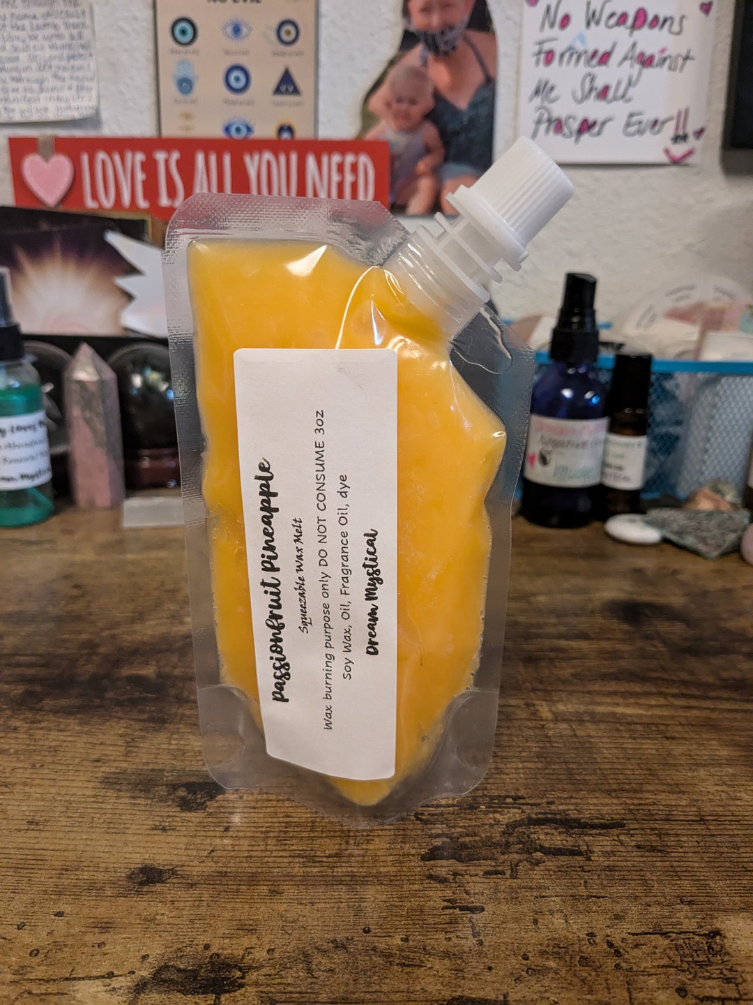 Squeezable Squishy Wax Melts Passion Fruit Pineapple Soy/joy Wax Eco ...