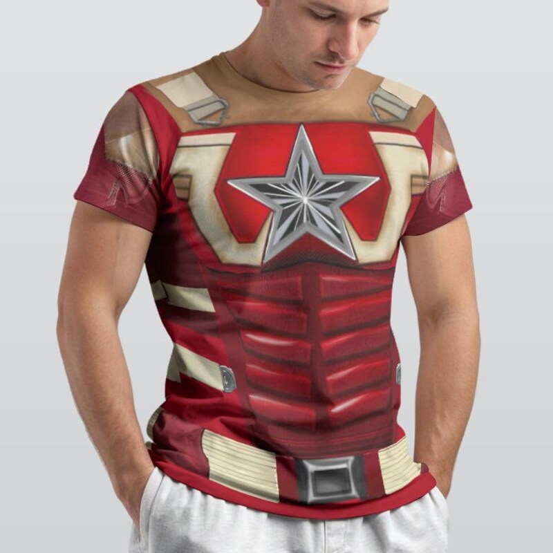 Red Guardian Costume - Etsy