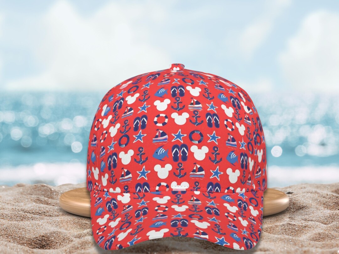 Disney Cruise Trucker Hat, Mickey Dad Hat, Nautical Baseball Cap ...