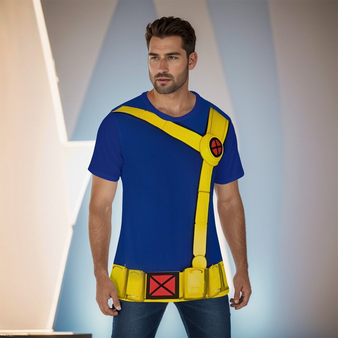 Cyclops Cosplay X-men Shirt | X-men 97 Costume | Marvel Cosplay Tee - Etsy