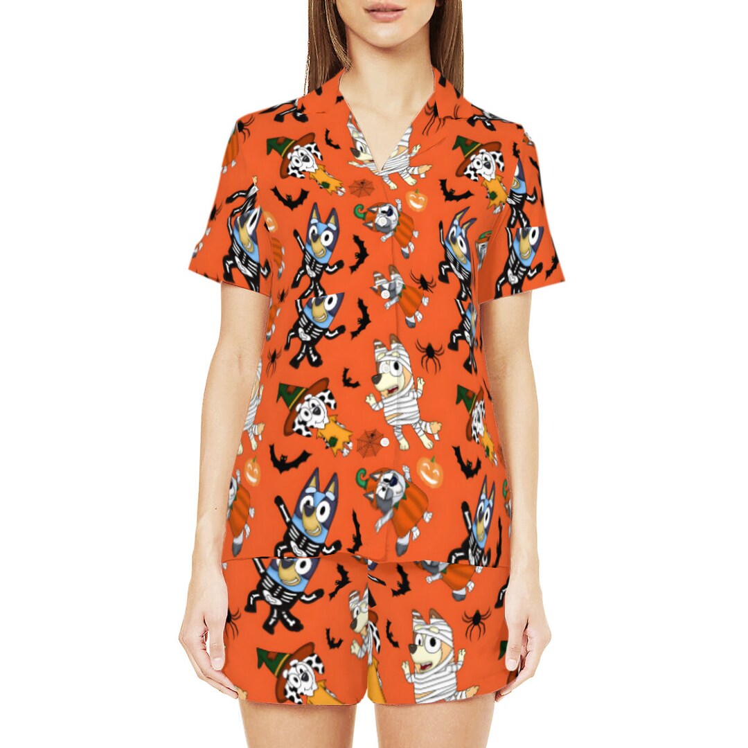 Bluey Halloween Pajamas Bluey Bingo Pj's Disney Lounge Set - Etsy