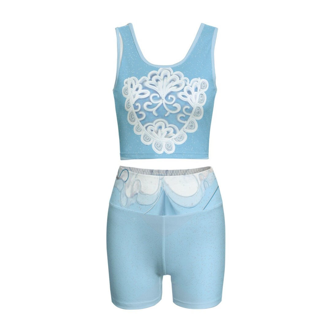 Cinderella Yoga Set , Run Disney Marathon Cosplay Costume , Disney ...