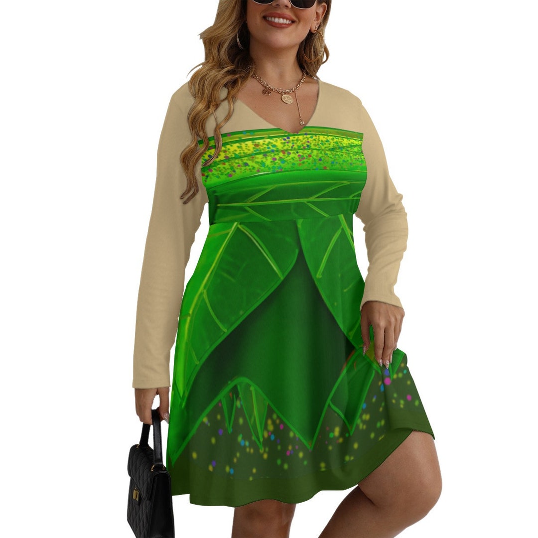Tinkerbell Fairy Costume Dress Plus Size ,fairy Dress Plus Size Cosplay ...