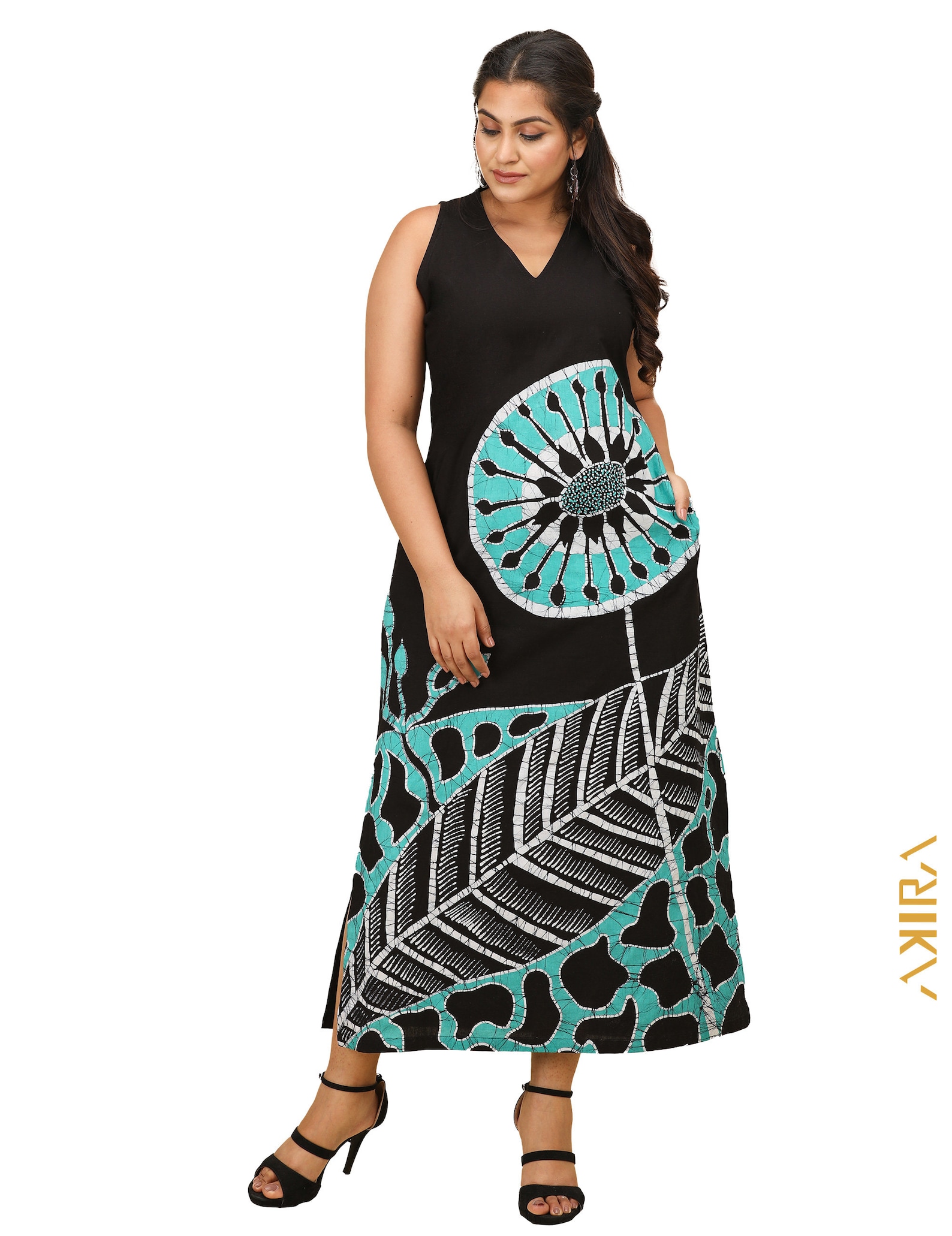 Sleeveless Cotton Batik Dress Coton Batik Dress Women New | Etsy