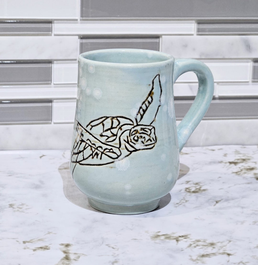 Sea Turtle Mug - Etsy