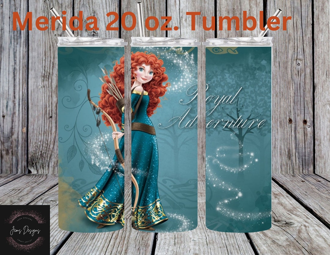 Merida Royal Adventure Tumbler 12/20/30 Oz - Etsy