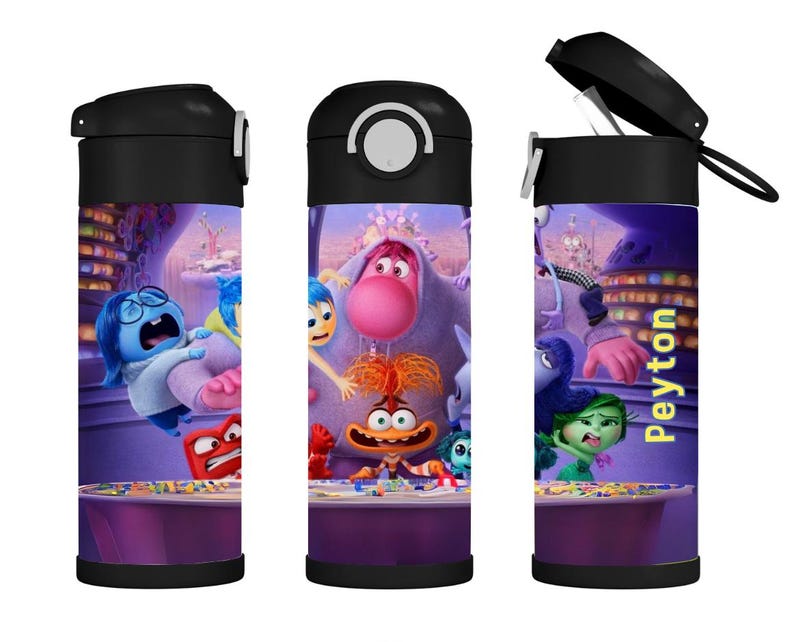Inside Out 2 Movie Emotions Kids Tumblers - Etsy