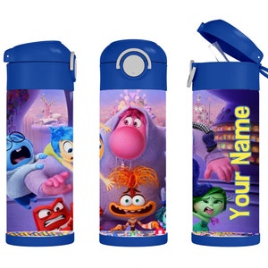 Inside Out 2 Movie Emotions Kids Tumblers - Etsy