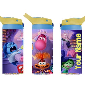 Inside Out 2 Movie Emotions Kids Tumblers - Etsy