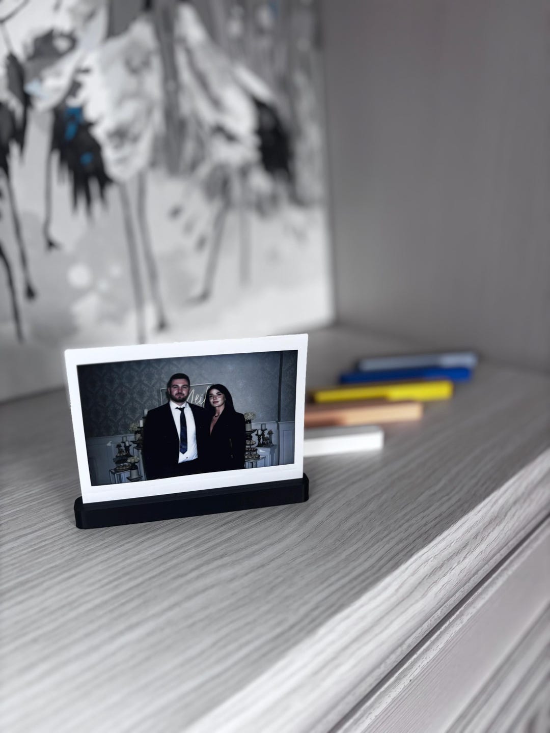 PACK OF 10 Fuji Instax Wide Mini Square Picture Frame Stand for Instant ...