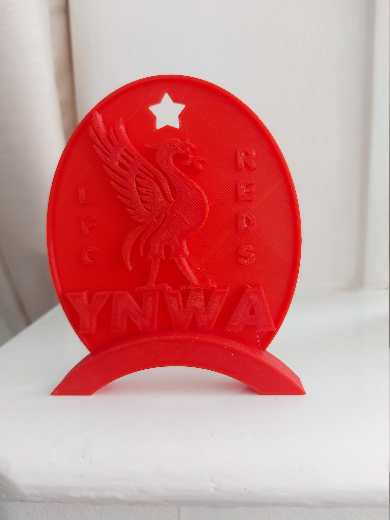 3D Printed Liverpool FC YNWA liverbird RED | Etsy