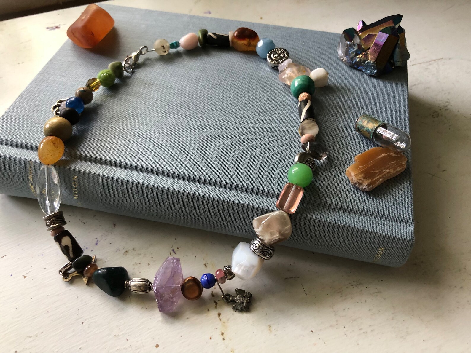 Goblin Core/grunge Mismatch Necklace - Etsy