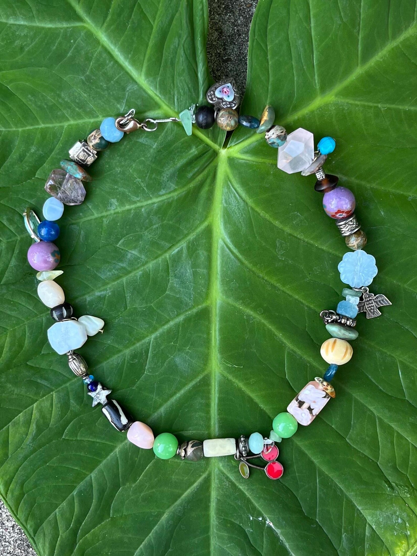 Goblin Core/grunge Mismatch Necklace - Etsy