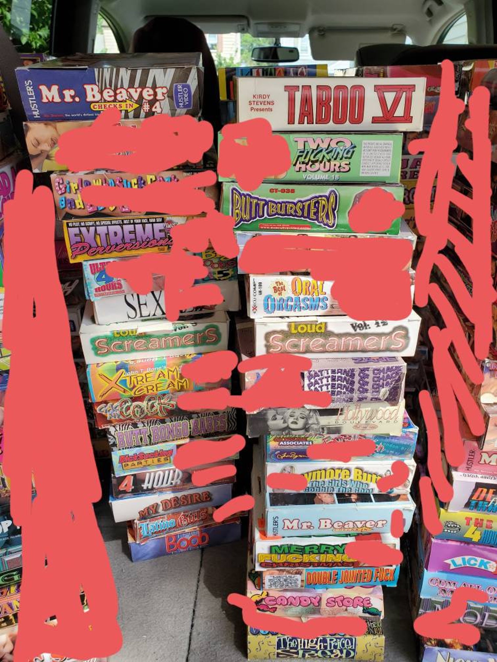 Mature Adult Vintage Vhs Tapes 172 In All Etsy