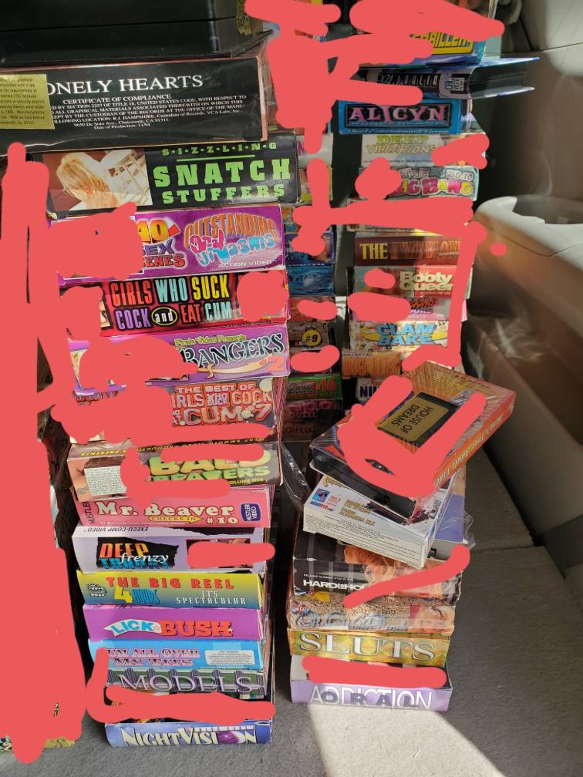 Mature Adult Vintage Vhs Tapes 172 In All Etsy