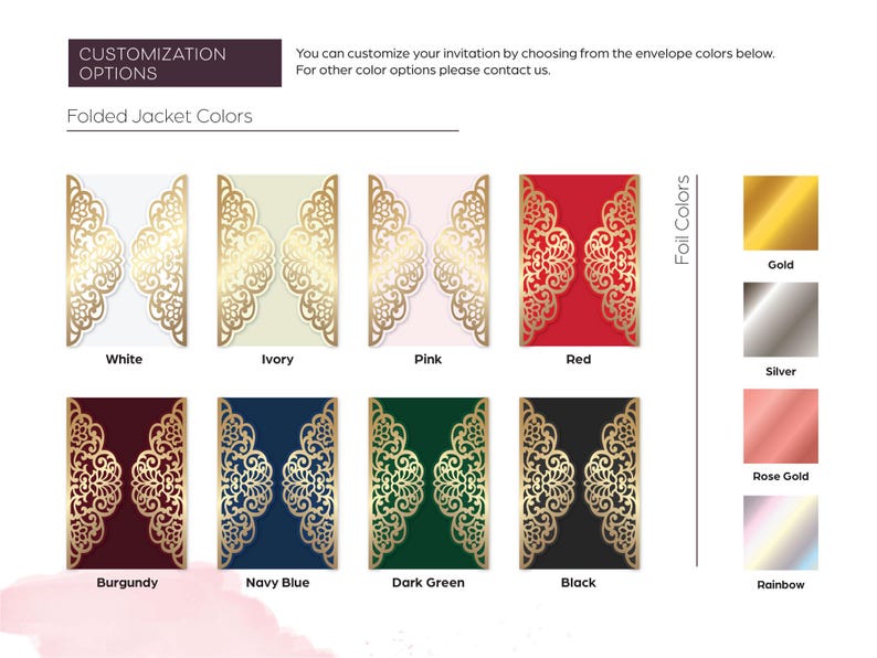 Quinceañera Acrylic Invitation | Gold Foil Crown | Laser Cut Pocket ...