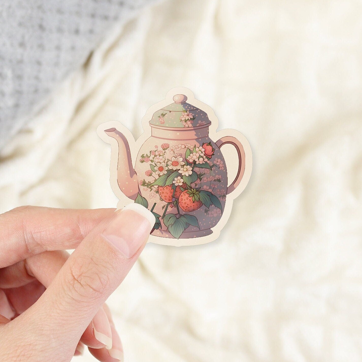 Victorian Teacup Vinyl Sticker Bundle Small Cute Decals - Etsy
