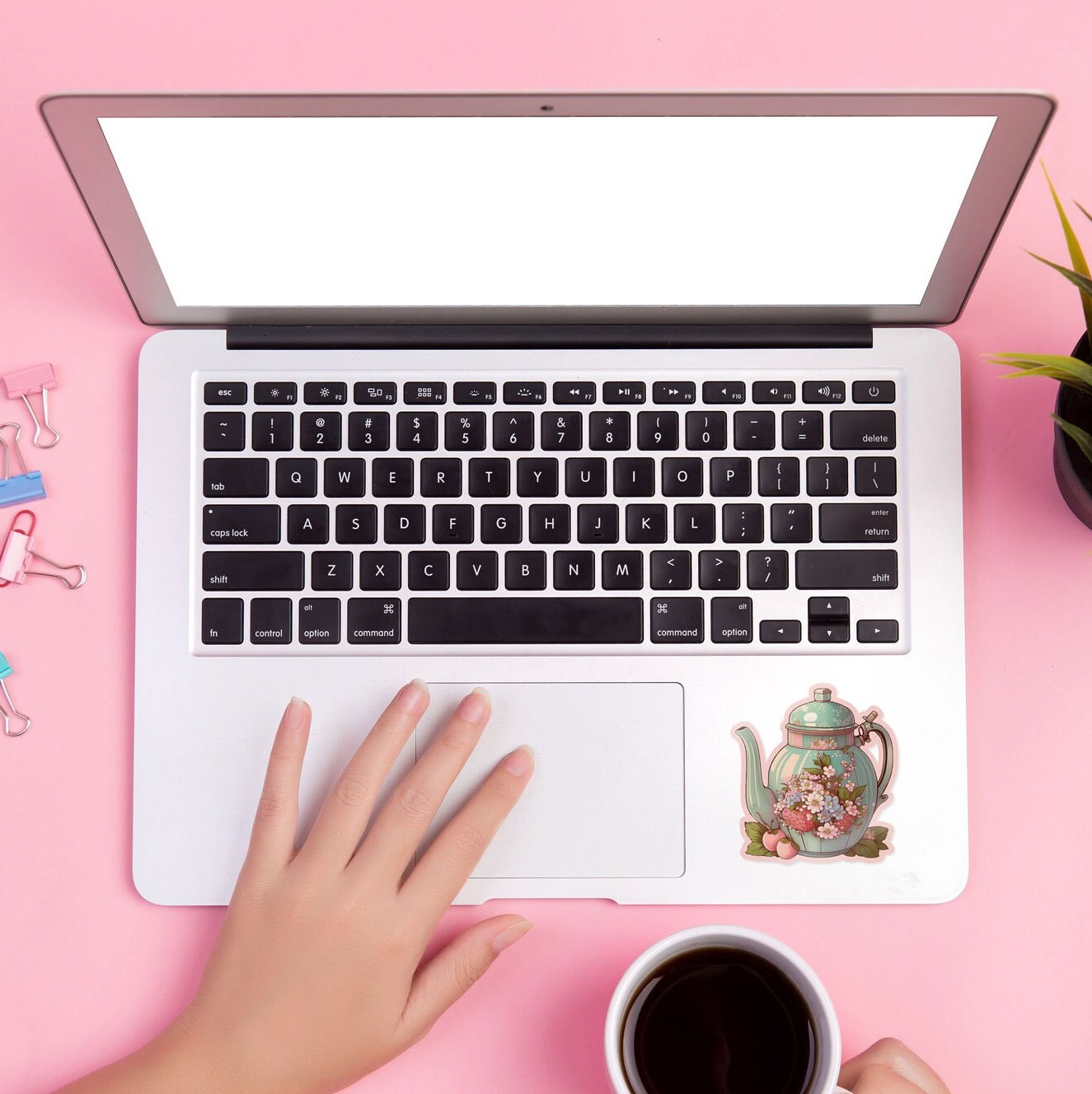 Victorian Teacup Vinyl Sticker Bundle Small Cute Decals - Etsy