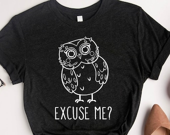 Owl T Shirt - Etsy