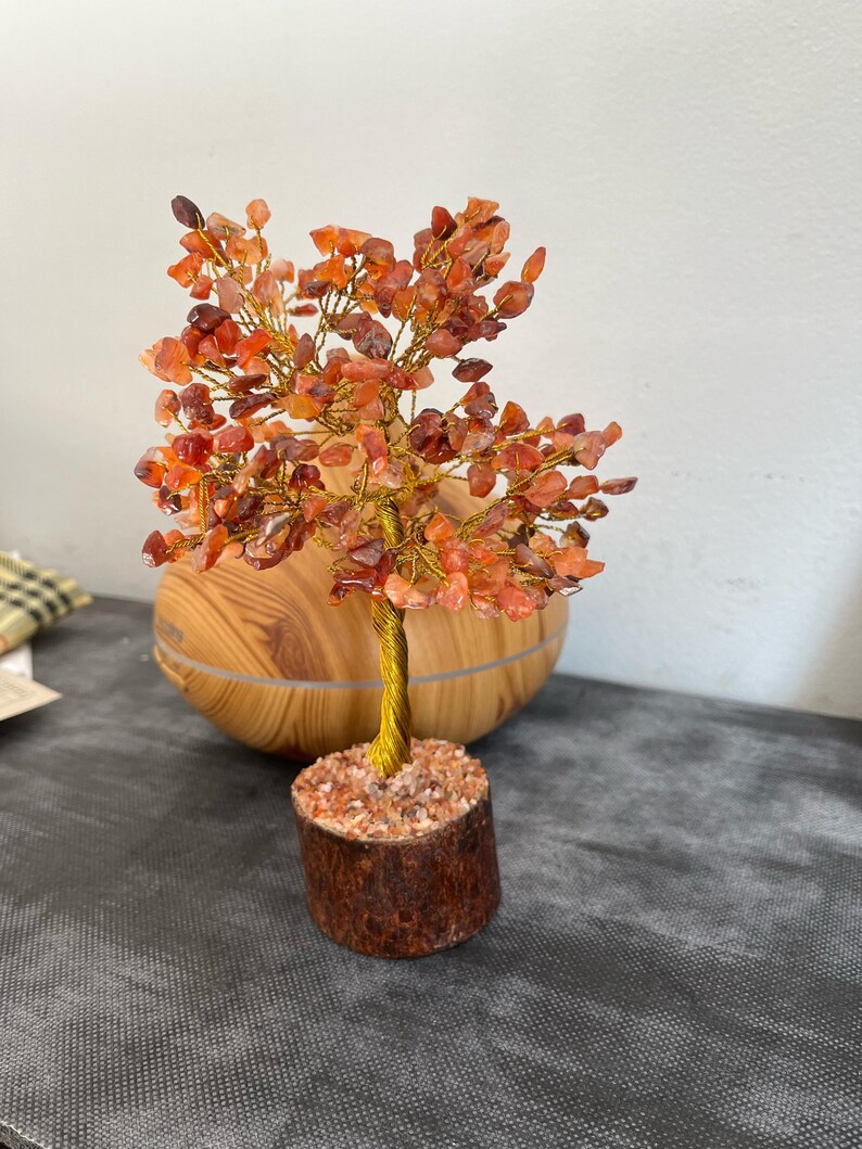 Crystal Tree | New Home Gift | Clear Quartz Tree of Life | Wired ...