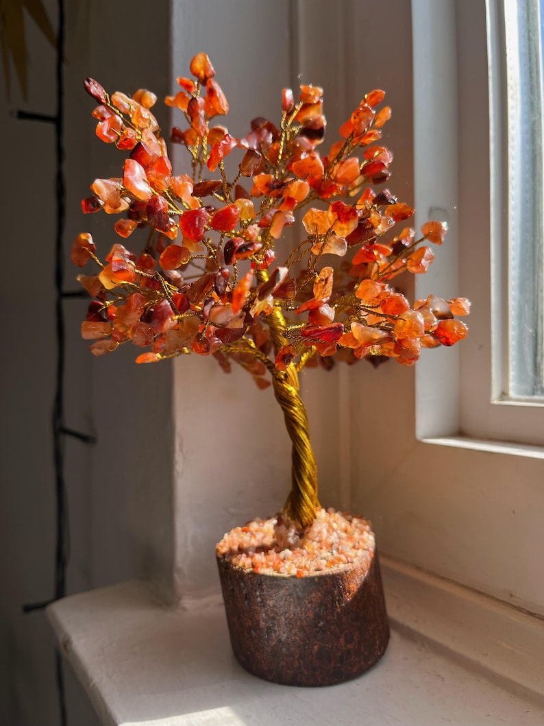 Crystal Tree | New Home Gift | Clear Quartz Tree of Life | Wired ...