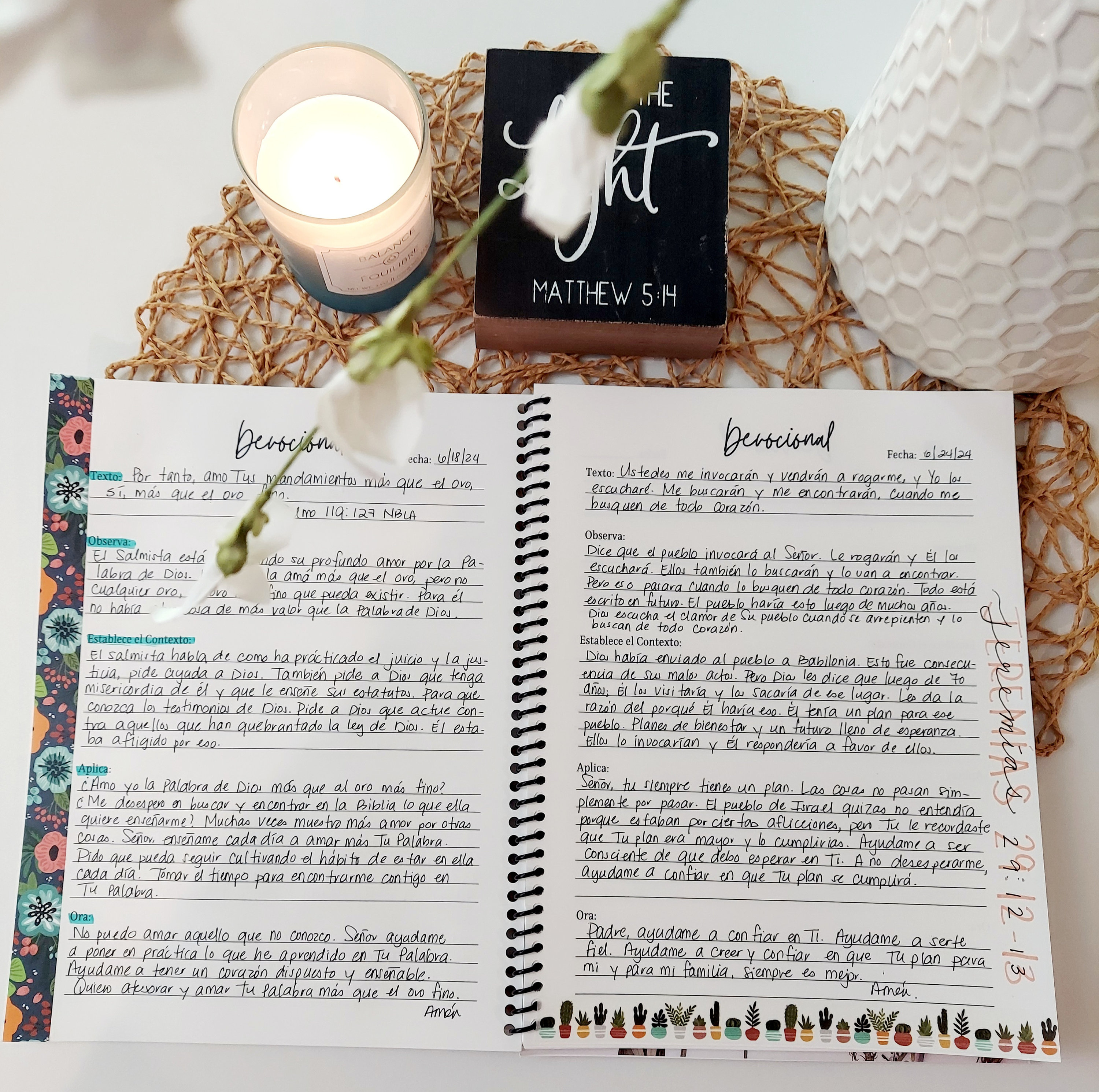 Devotional Notebook New Devotional Notebook Coram Deo Paper Co. - Etsy